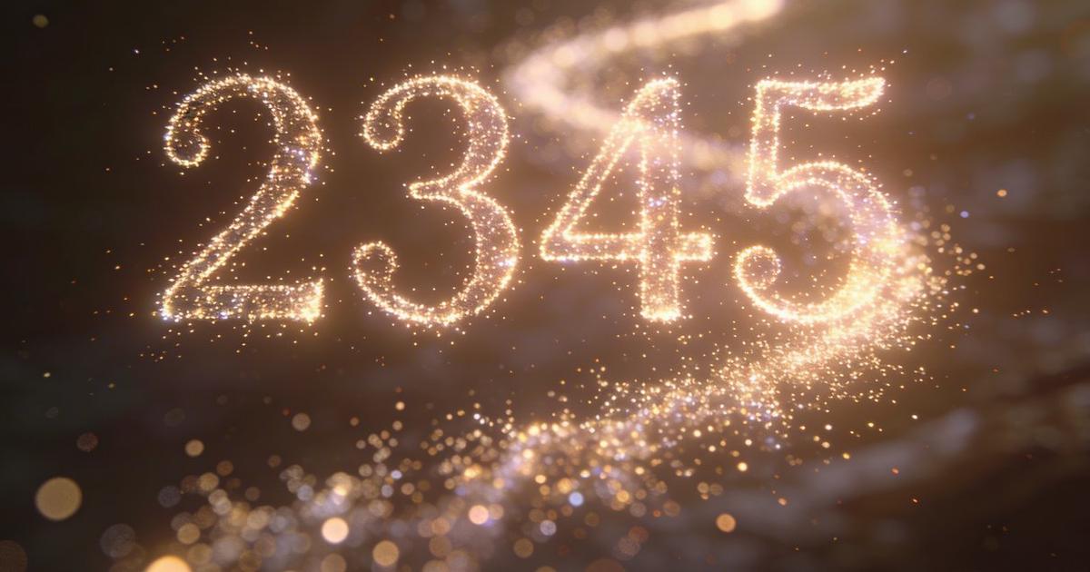 Angel Number 2345 Meaning - Progress, Flow, and Natural Advancement