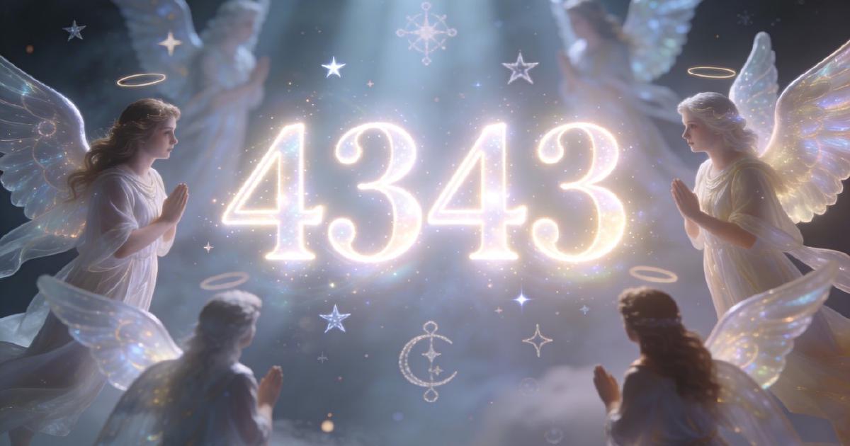Discover Angel Number 4343 Meaning