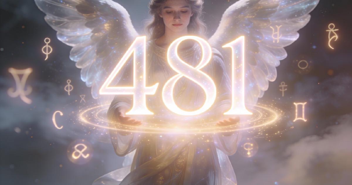 Angel Number 481 Meaning - Prosperous Fresh Starts