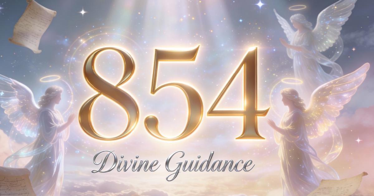 Angel Number 854 Meaning - Structured Change