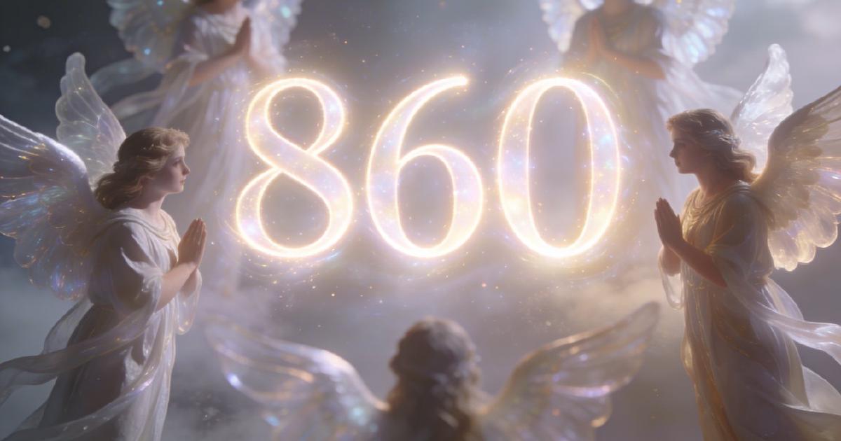 Angel Number 860 Meaning - Divine Harmony